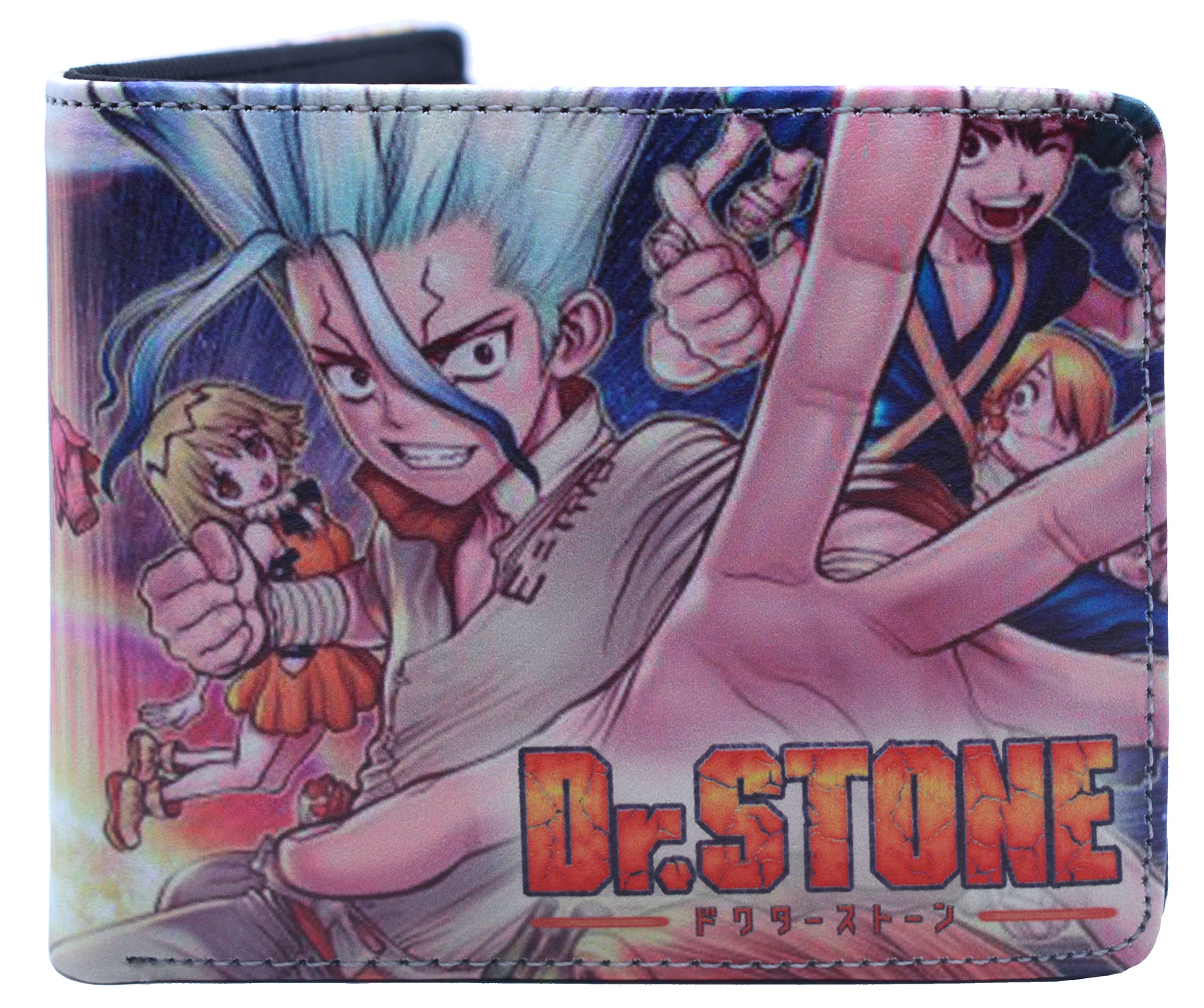 Amatensu Anime Characters Shishio Tsukasa wallet Amber wallet Asagiri Gen wallet Ishigami Senkuu wallet D