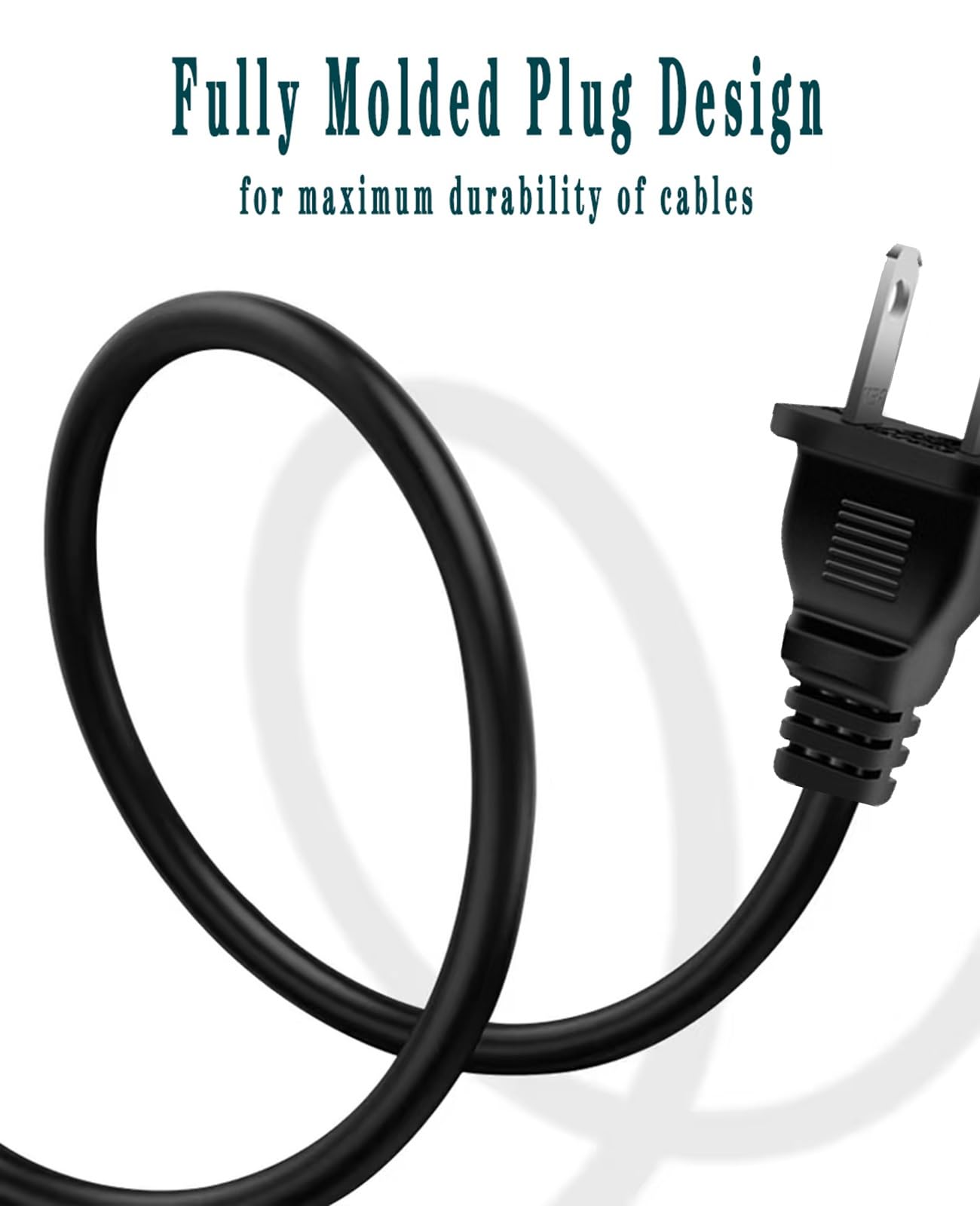 AC Power Cord Compatible Xbox One S, Xbox One X, Xbox Series X/S, Sony PS3 Slim / PS4 / PS5 Game Console Replacement Power Supply Cord Cable