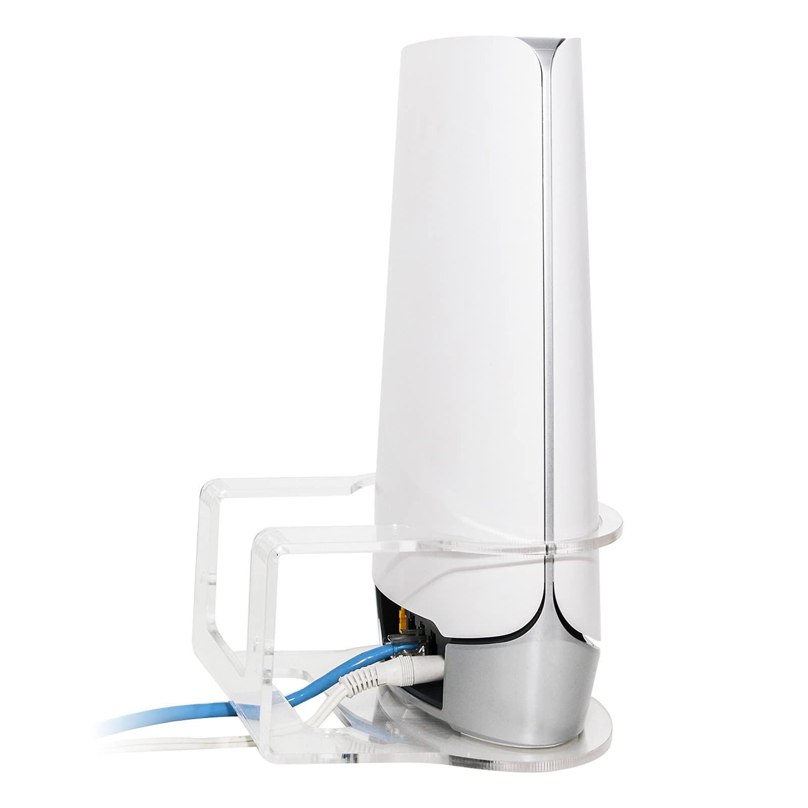 Orbi WiFi 6 Wall Mount Holder,Wall Mount Holder for Orbi Tri-Band Mesh WiFi 6 Router(RBK850)(RBK852)(RBK853)/(RBS750)(RBS751)(RBK752)(RBK753)/(AX4200)(AX5700)(AX6000) Orbi Mesh WiFi 6 System (2PCS)
