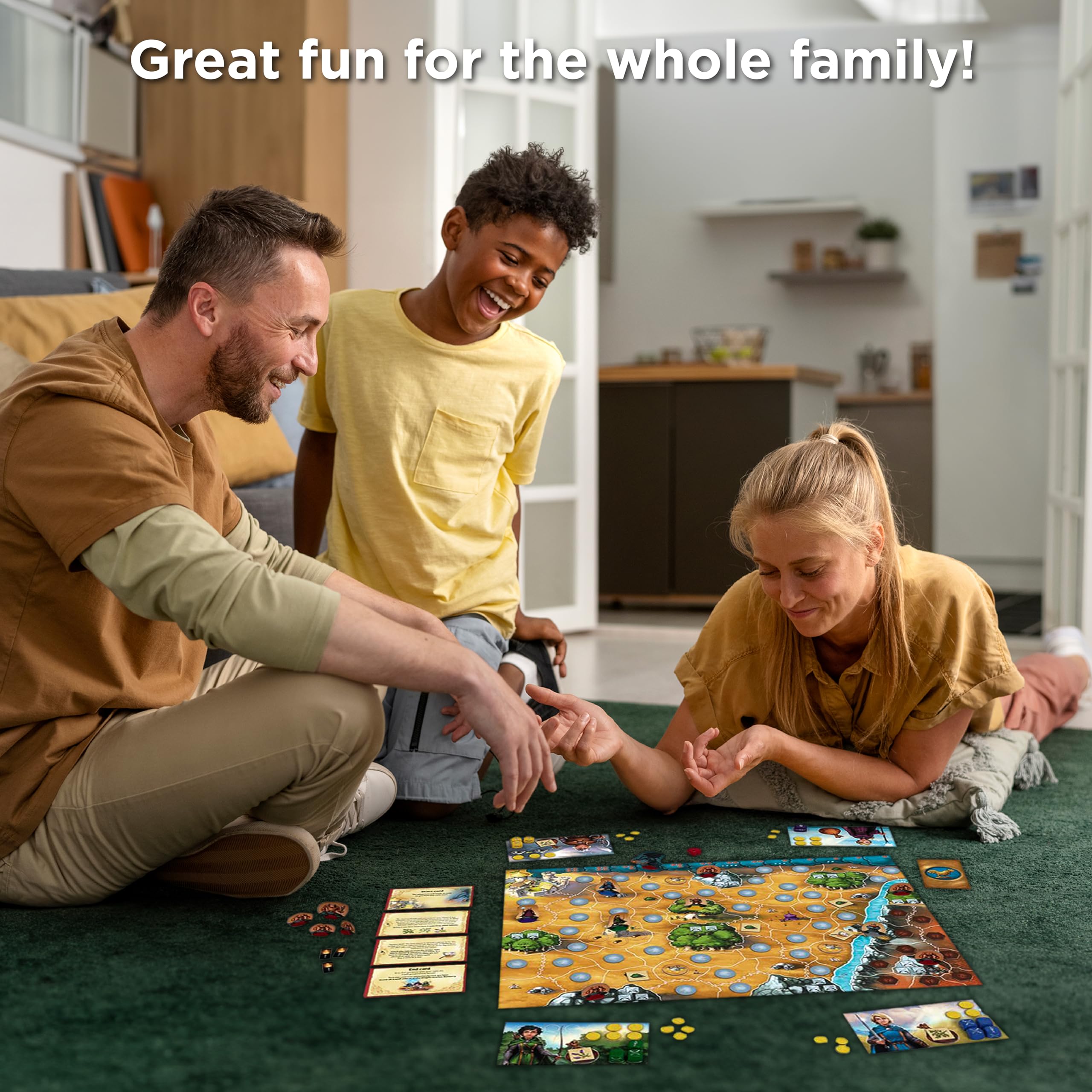 Andor: The Family Fantasy Game, Cooperative Family Board Game by Kosmos, 2 to 4 Players, Ages 7+