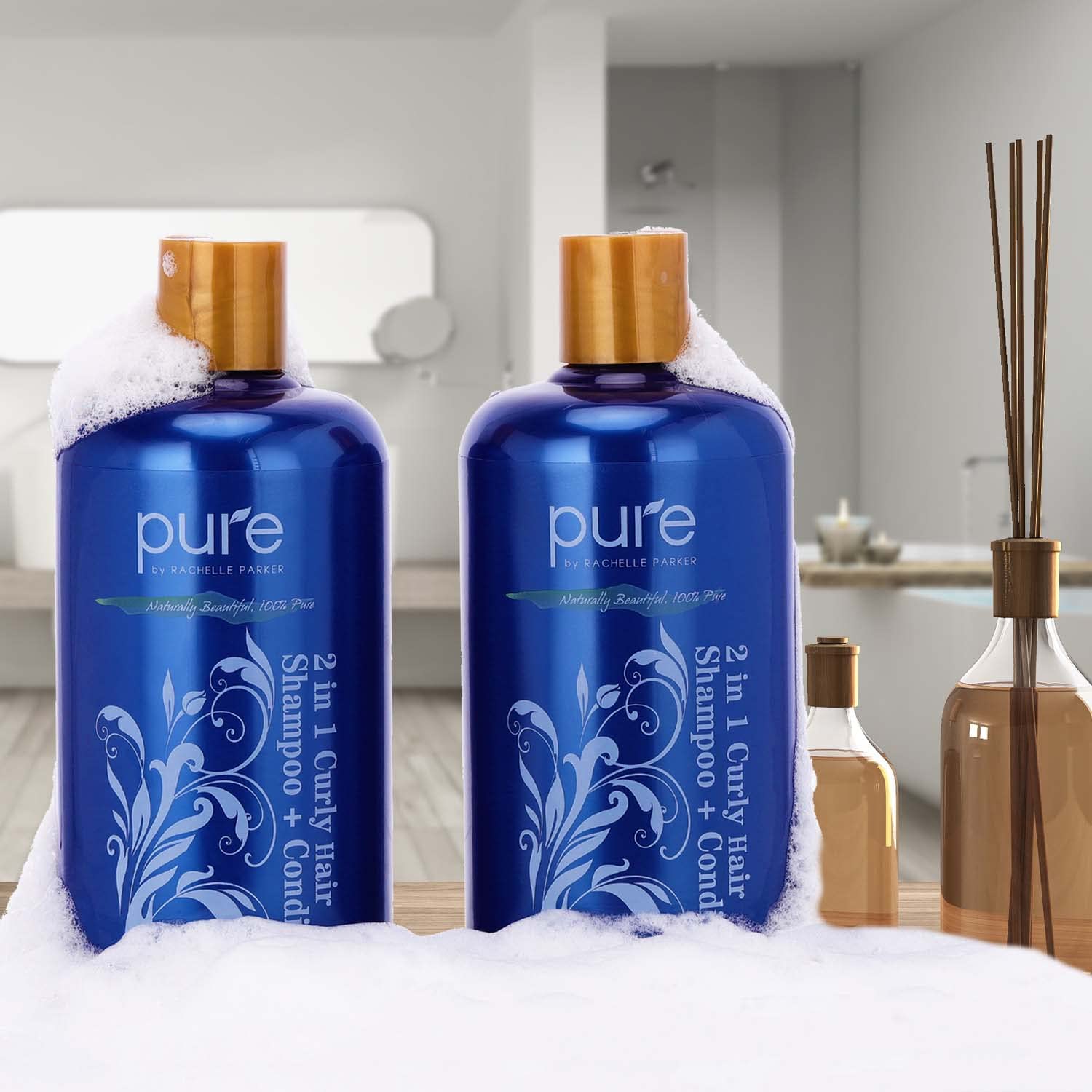 2 in 1 curly hair shampoo