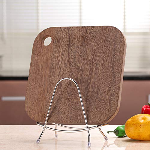 Cutting Board Storage Rack Stainless Steel Wire Chopping Board Board Holder Stand fit for Kitchen Organizer Drying Rack fit for Kitchen Storage