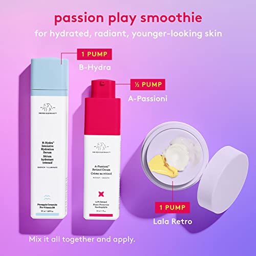 Drunk Elephant A-Passioni Retinol Anti-Wrinkle Cream. Restorative and Vegan Face Cream with Vitamin F (10 mL / 0.33 Fl Oz) (Midi)