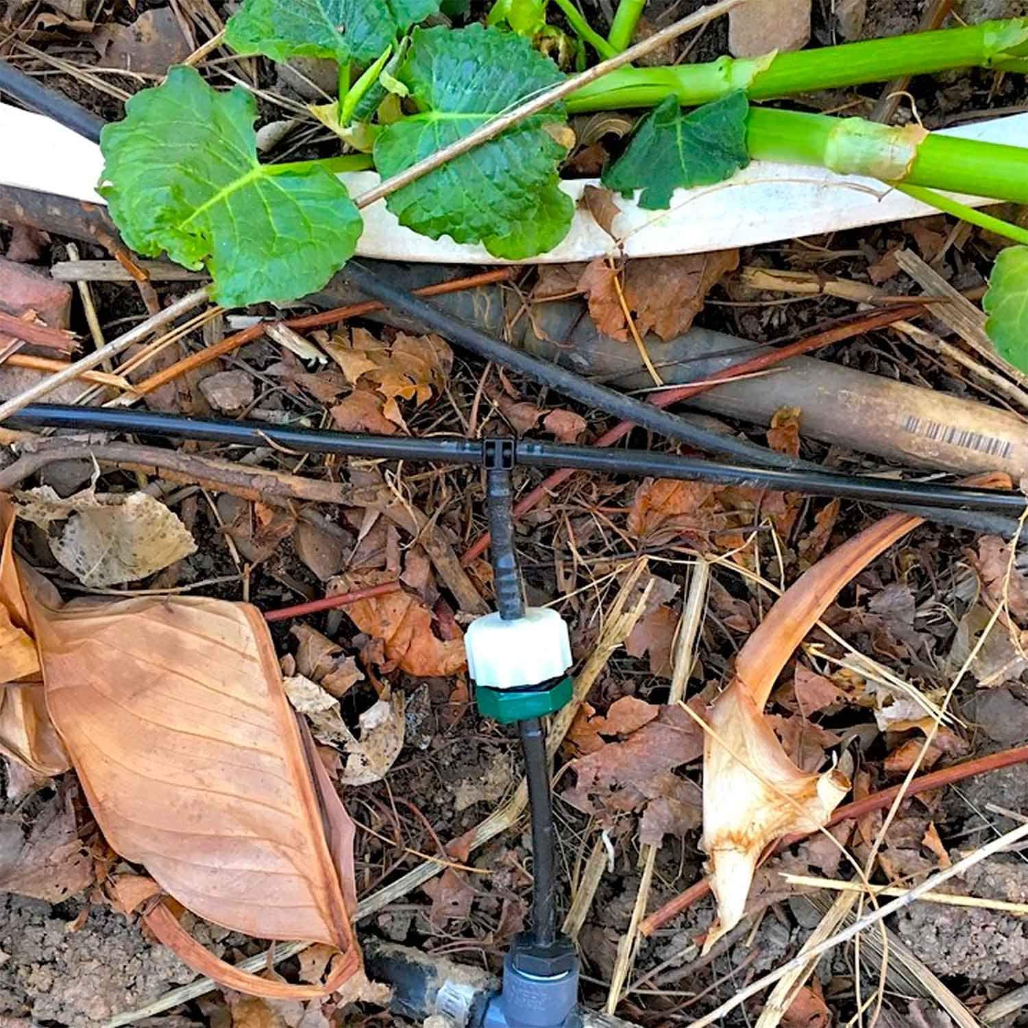 Blumat Watering Drip Supply Tube 8mm, 30M, 98.43 ft Black | Flexible Tubing for Irrigation System | Primary Distribution Supply Line for Plants and Garden