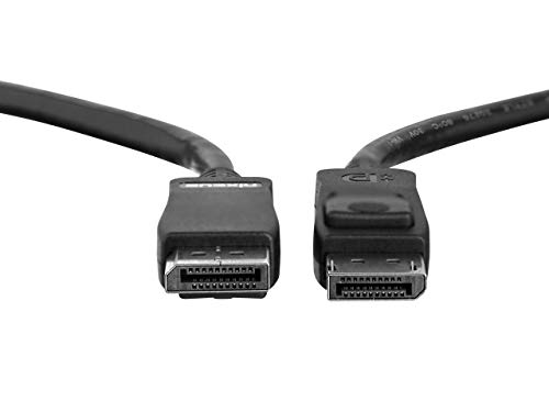 Nixeus VESA Certified DisplayPort 1.4 HBR3 Cable (10 ft) - Supports HDR Gaming Monitors, FreeSync, G-Sync, Adaptive Sync, 4K 144Hz, 8K 60Hz and up to 360Hz Ultra High Refresh Rate