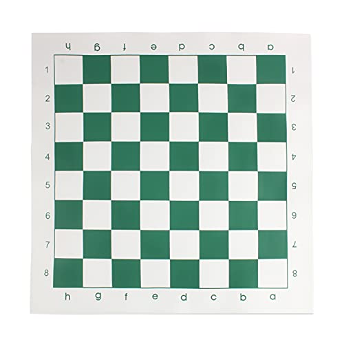 Andux Chess Game Rollable Chessboard XQQP-01 (Green,35x35cm)