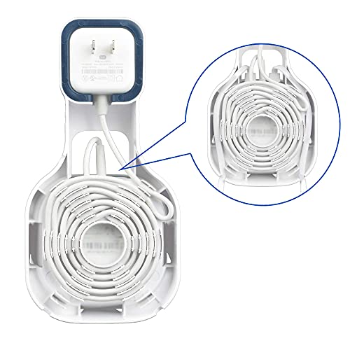 STANSTAR Wall Mount for Eero 6 Dual-Band Mesh Wi-Fi 6 Router, Sturdy Outlet Brackets Holder, Space Saving, Cord Management for Eero 6 Router Without Messy Wires and Screws (3Pack)