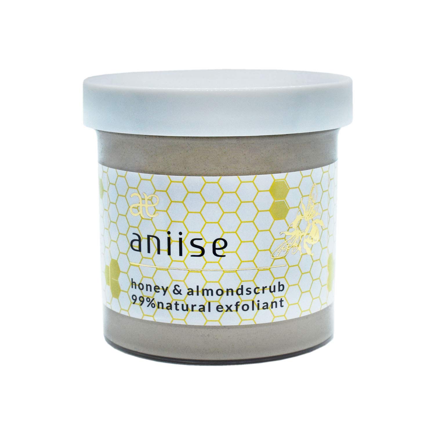 Aniise Honey & Almond Body Scrub Exfoliating for Men and Women - Soft and Smooth Skin, Hydrating, Vitamin, Acne, Nourishing, Exfoliating, Fight Acne 10 Oz