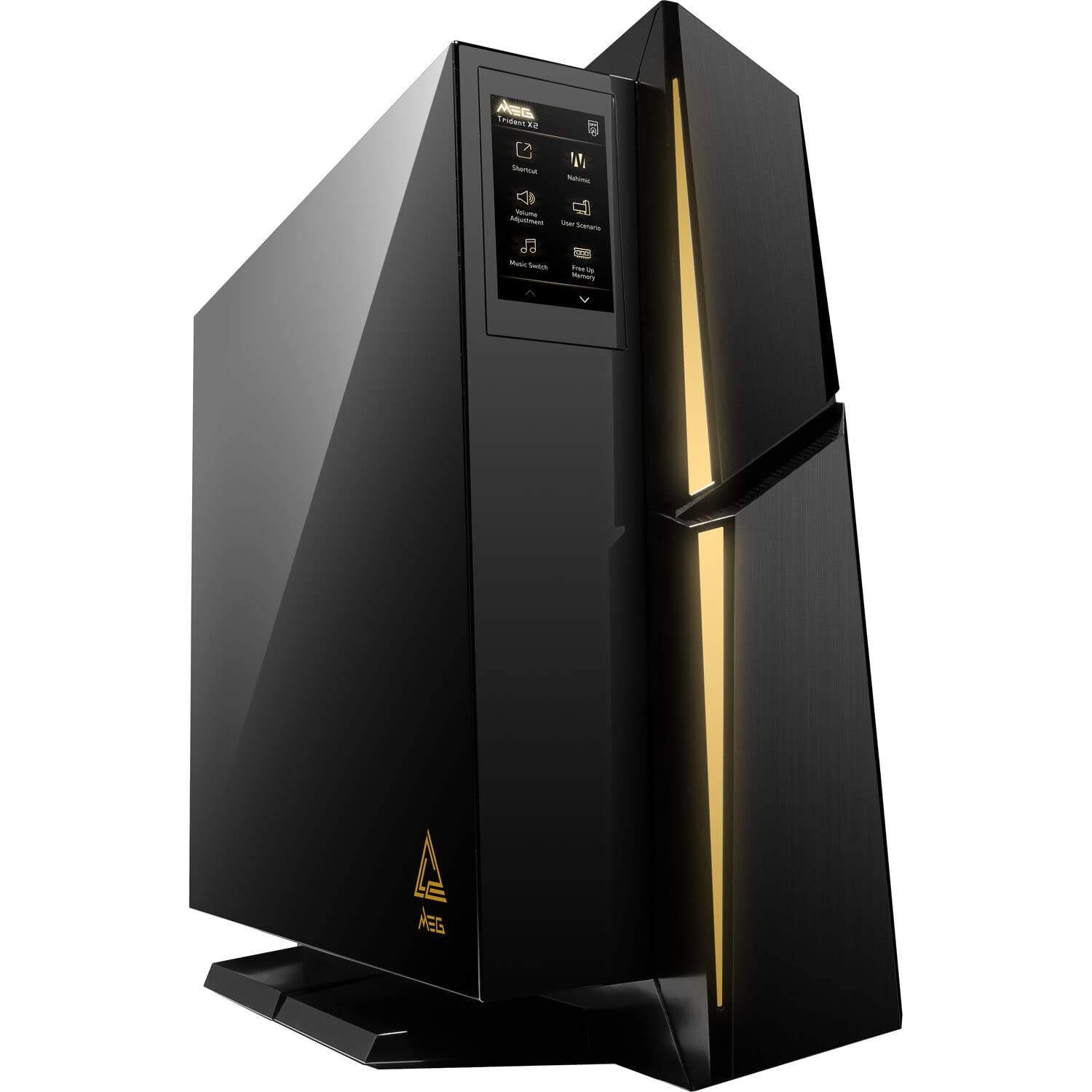 2023 MSI MEG Trident X2 13NUF-074US (i7-13700KF, 32GB RAM, 2TB NVMe SSD + 1TB HDD, RTX 4070Ti 12GB, Windows 11) Gaming Desktop PC