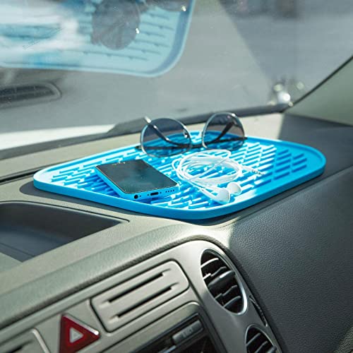 4 PCS Silicone Non-slip Mat Heat Resistant Table Placemat Kitchen Sink Dishes Cup Dry Coaster