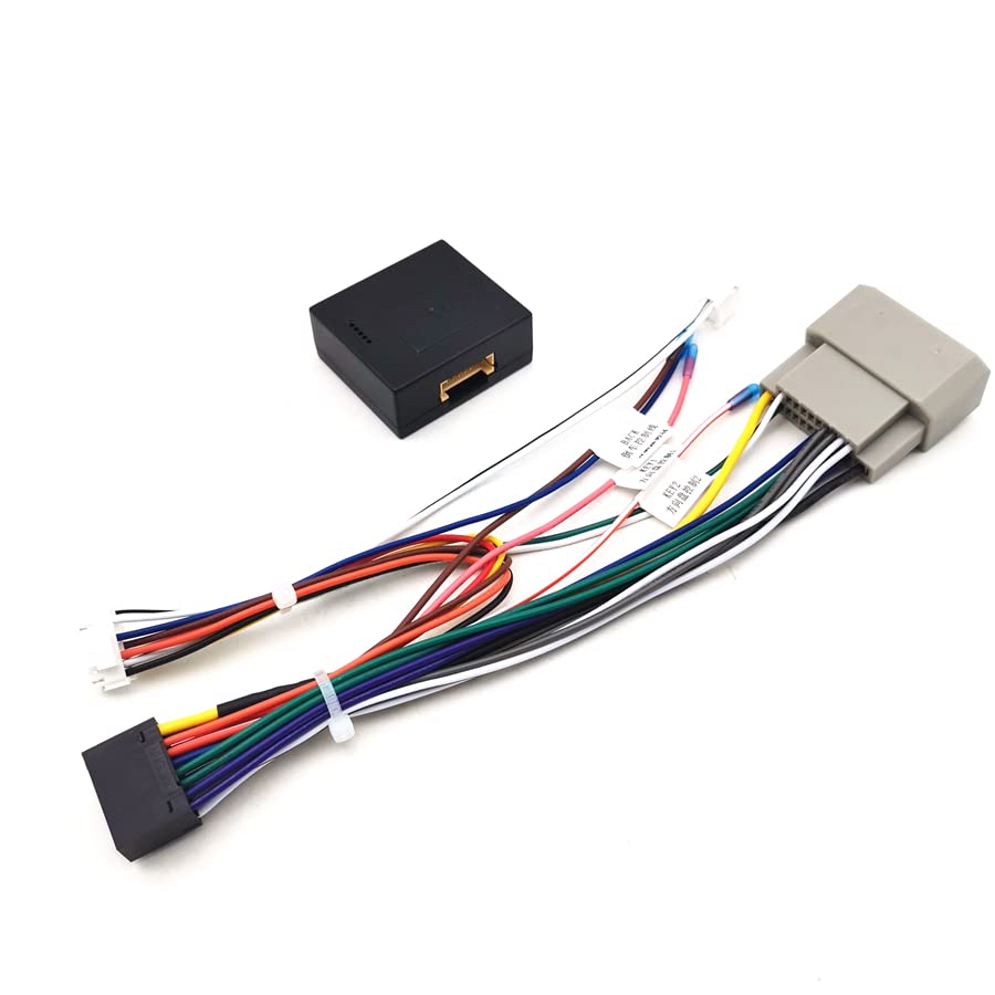 16 Pin Android Car Stereo Wiring Harness with Canbus for Wrangler JK 2008–2018