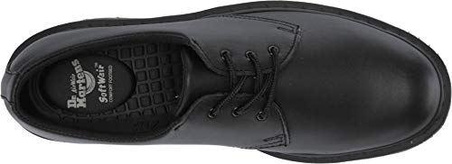 Dr. Martens, Unisex Mono 1461 Slip Resistant Service Shoes, Black, 11 US Men/12 US Women