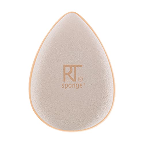 Real Techniques Miracle Cleansing Sponge, Skincare Facial Cleansing Tool with Probiotics, Exfoliate & Deep Cleans Pores, Dual Sided, Gentle on Skin, Cruelty Free, 1 Count