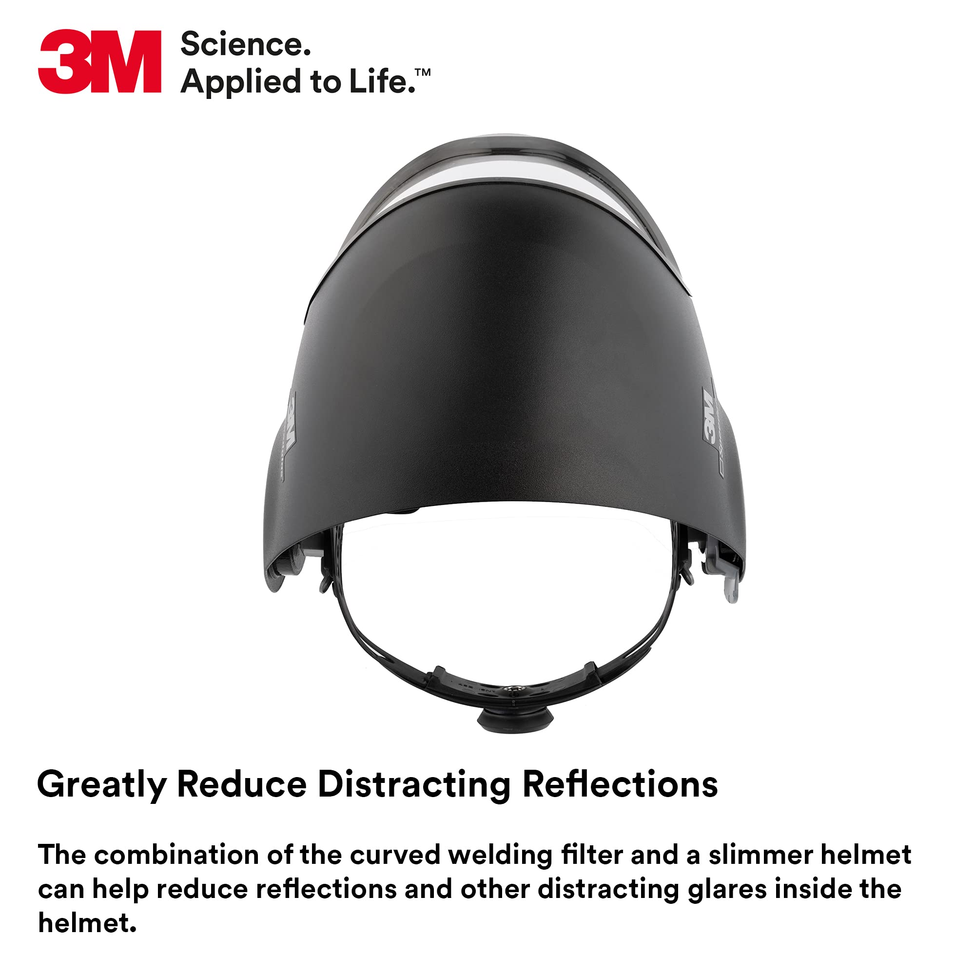 3M Speedglas Welding Helmet G5-02, Auto Darkening Welding Helmet Meets ISO 16321 TIG+ Standards, Light State 2.5, Curved Wide View ADF, Bluetooth Enabled, 4 Arc Sensors, Welding Helmet Bag, Black