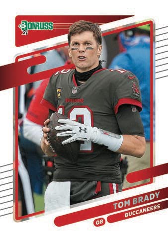 2021 Donruss Football Hanger Box - 50 NFL Cards Per Pack with 4 Rated Rookies and 4 Parallels