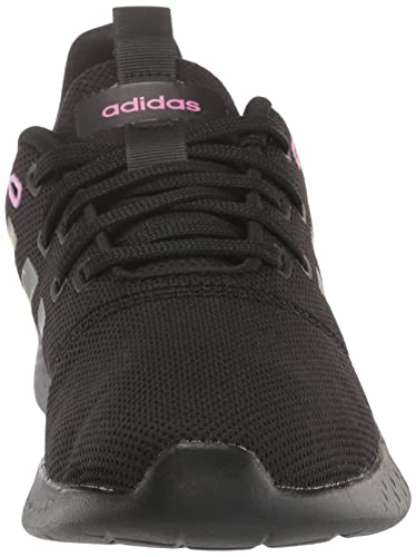 adidas Women's Puremotion Running Shoe, Core Black/Green Oxide/Pulse Lilac, 10