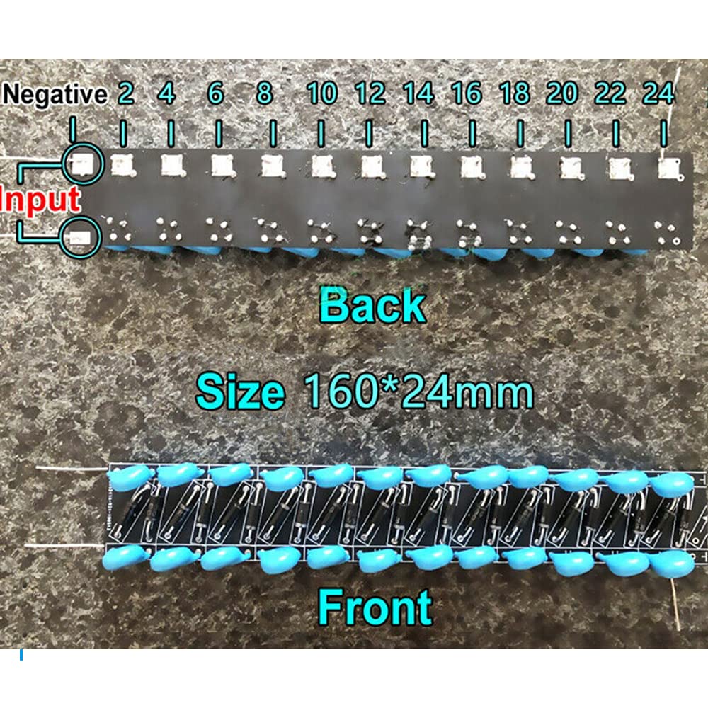 SaiDian 1Pcs High Voltage Multiplier 60000V 24 Times Rectifier Voltage Doubler Circuit Board