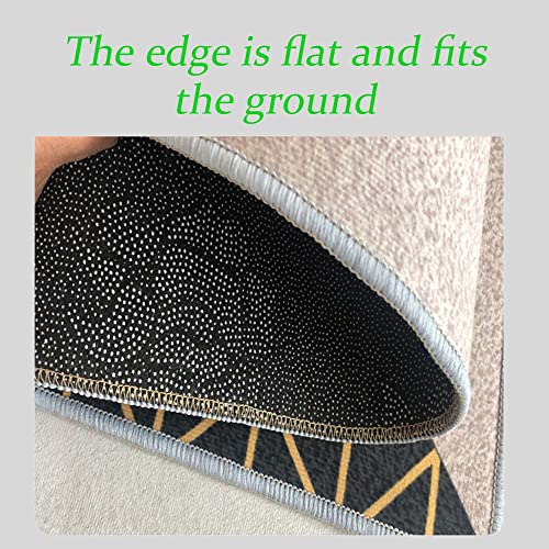 3D Vertigo Carpet, Round Floor Mat Living Room Coffee Table Carpet Home Floor Mat,Pattern 3,Diameter 80cm