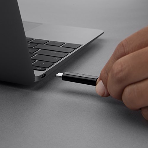 Belkin USB C Cable - Thunderbolt 3, 6.5 Feet/2 Meters, USB C to USB C Cable Type, Fast Charging Up To 100 Watts, Fast Transfer up to 40 Gbps, Supports 5K Ultra HD Displays - Black