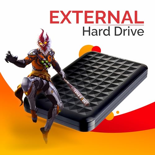 SUHSAI External Hard Drive 500GB High Speed Data Transfer USB 3.0 Hard Disk 2.5inch Memory Expansion Data Storage & Portable Backup HDD Compatible with PC, Computer, MacBook, Chromebook