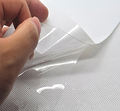 BESTERY Clear Vinyl Gloss Paint Protection Bulk Film Vinyl Wrap Coating Roll (12''X60'')