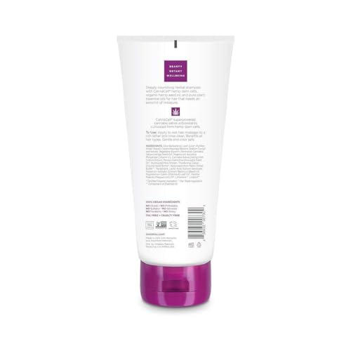 Andalou Naturals CannaCell Herbal Shampoo, Moisture Hit, 8.5 Ounce