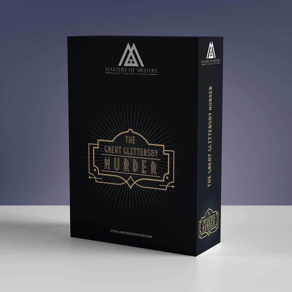 1920s Murder Mystery Game Party Kit - USB Version with Digital/Printable Files English 4-20 Players