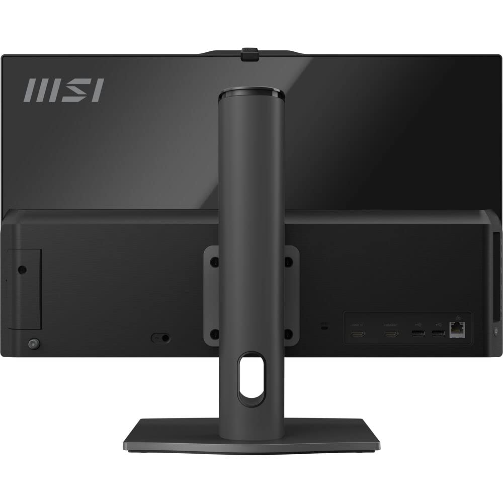 2022 MSI Modern AM242TP 12M-054US (i5-1240P, 8GB RAM, 256GB NVMe SSD, 23.8" FHD Touchscreen, Windows 11) All-in-One Computer Desktop - Black