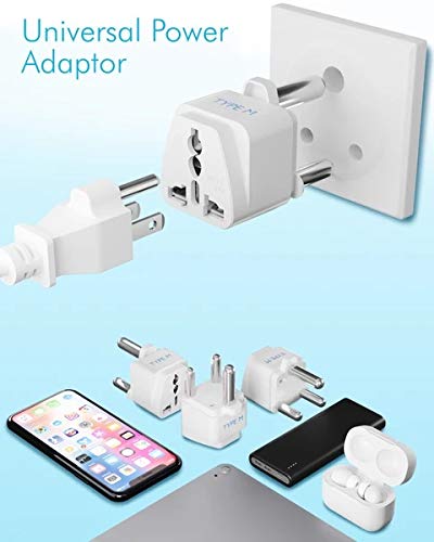 Ceptics South Africa, Botswana Travel Adapter, Universal Socket Plug Accepts Plugs From any Country, Perfect for Cell Phones, Laptops, Chargers and More - 3 Pack