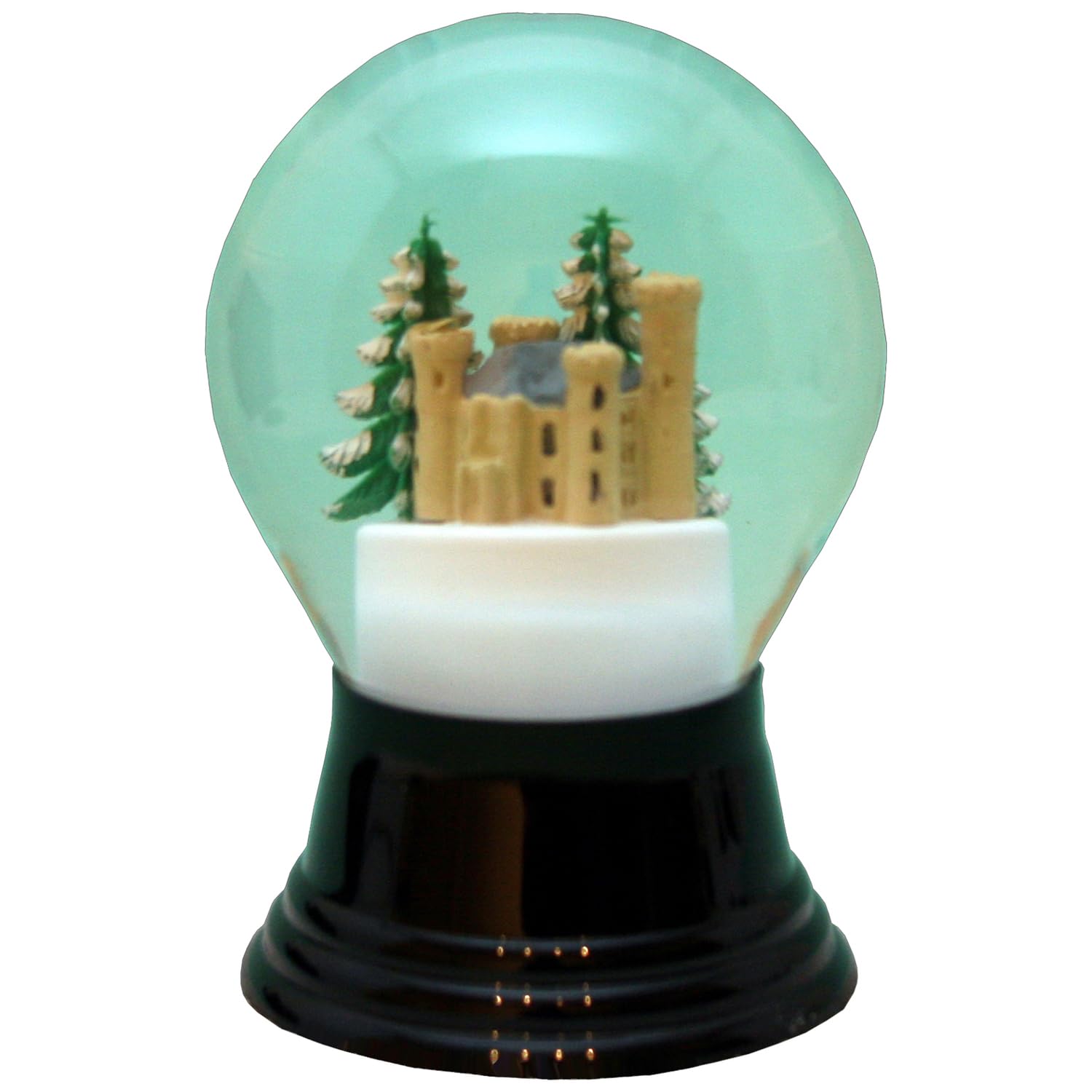Alexander Taron Importer PR1561 Perzy Snowglobe-Medium City-5" H W x 3" D, Green