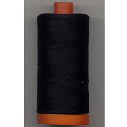 Aurifil A1050-2692 Mako Cotton Thread Solid 50WT 1422Yds Black