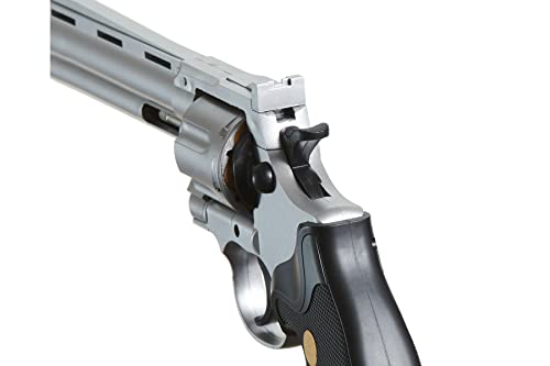 Airsoft 36S Spring Revolver Low Powered Airsoft Pistol Durable Plastic - Silver
