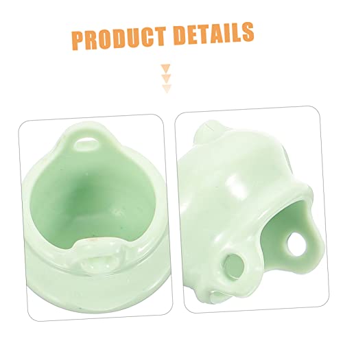Abaodam 36 pcs Witch Boiler Candy Toys Halloween Toys miniture Decoration Witch Pot Witch Cauldron Pot Mini Halloween Candy Pail Plastic Miniature Ornaments Miniature Things Stove Toys