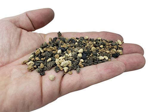 Bonsai Soil Mix - Premium Professional, All Purpose, Sifted and Ready to Use Tree Potting Blend in Easy Zip Bag - Akadama, Black Lava, Pumice & Charcoal (1.25 Quart)