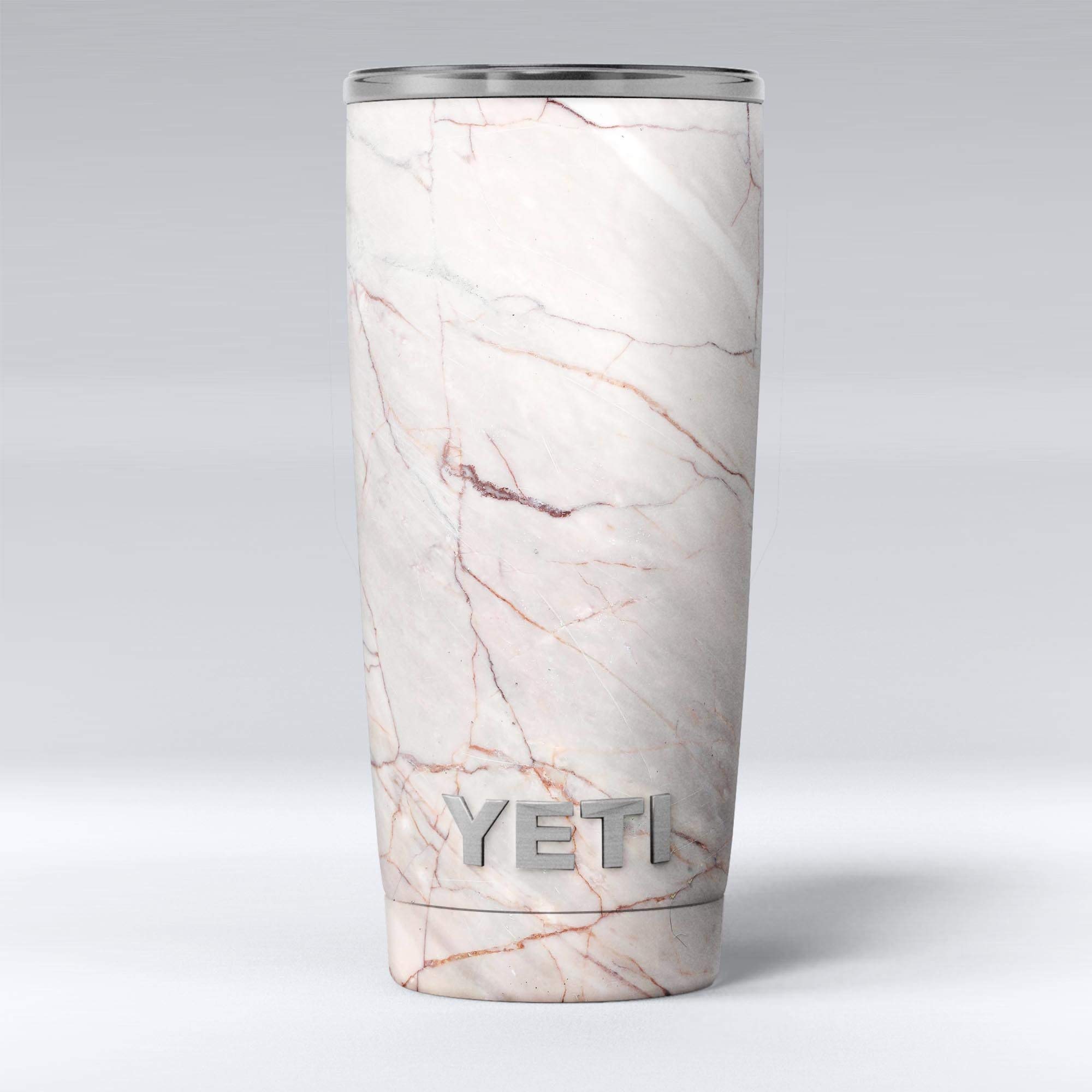 Design Skinz Slate Marble Surface V11 - Skin Decal Vinyl Wrap Kit Compatible with The Yeti Rambler Cooler Tumbler Cups