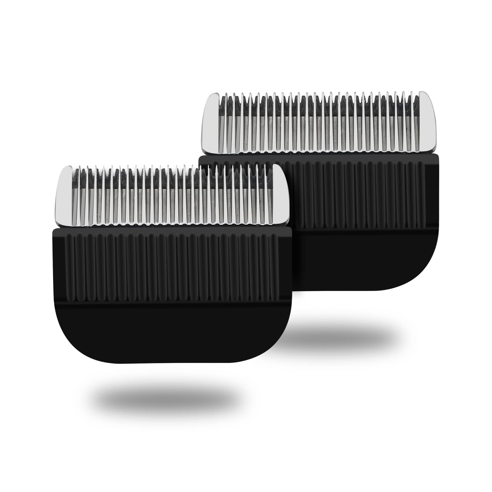 2PCS Black Professional Hair Clipper/Trimmers Snap-On Replacement Blades compatible with Wahl 79434/9649P/9549 Model Clipper Trimmer