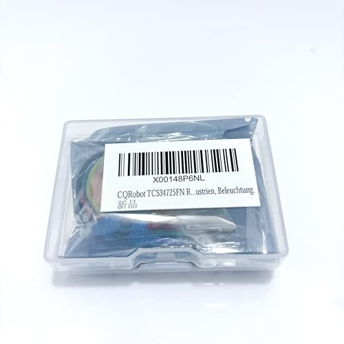 CQRobot TCS34725FN Color Sensor Compatible with Raspberry Pi/Arduino/STM32. ADC, I2C Interface, Output RGB Data/Light Intensity Table. for Light Test, Phones, Computers, Industries, Lighting.