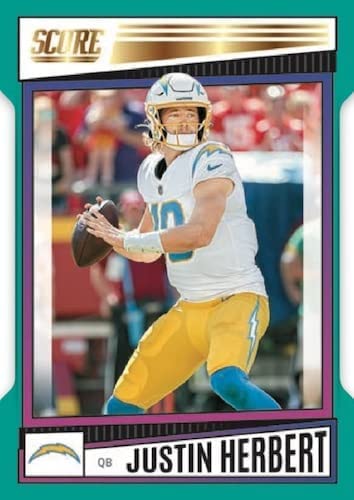 2022 Panini Score Football Trading Card Blaster Box - 132 Cards Inside - Trading Cards Total - 6 Packs with 22 Cards Per Pack