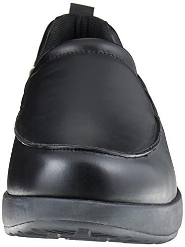 Amazon Essentials Men's Service Shoe, Black, 9.5