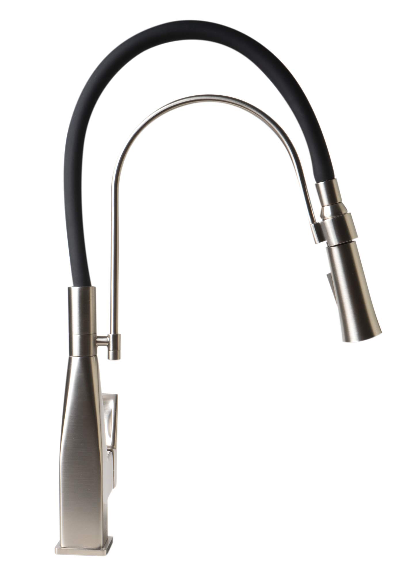 ALFI brand ABKF3023-BN Kitchen Faucet, 20.5"H, Brushed Nickel