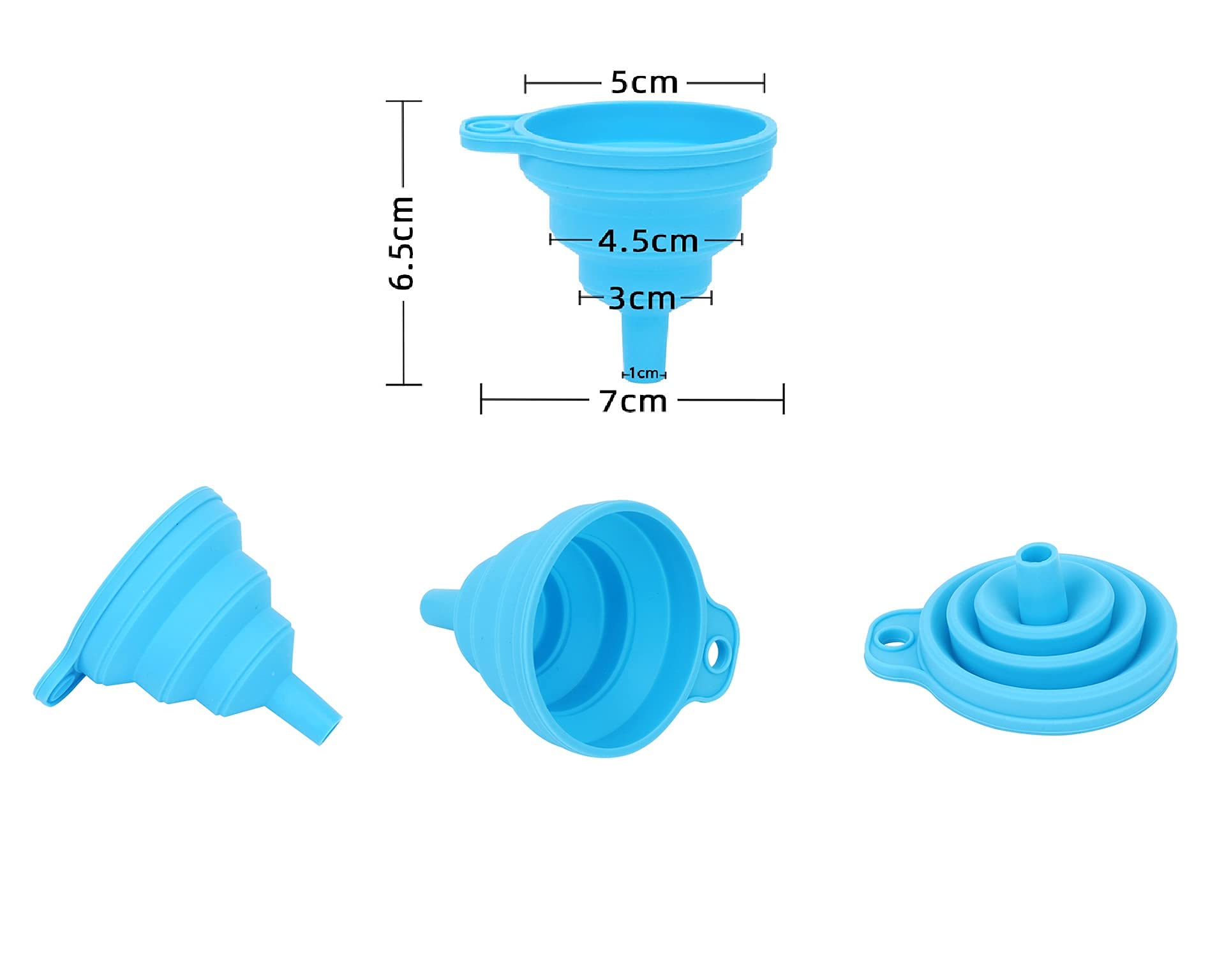 HQLESHUI 18 Pieces 3 Sizes 30ml/50ml/100ml Travel Size Refillable Empty Squeeze Pouch, Stand Up Pouch for Toiletry, Lotion Shampoo Shower Gel Squeezable Bags, Leakproof Cosmetic Containers