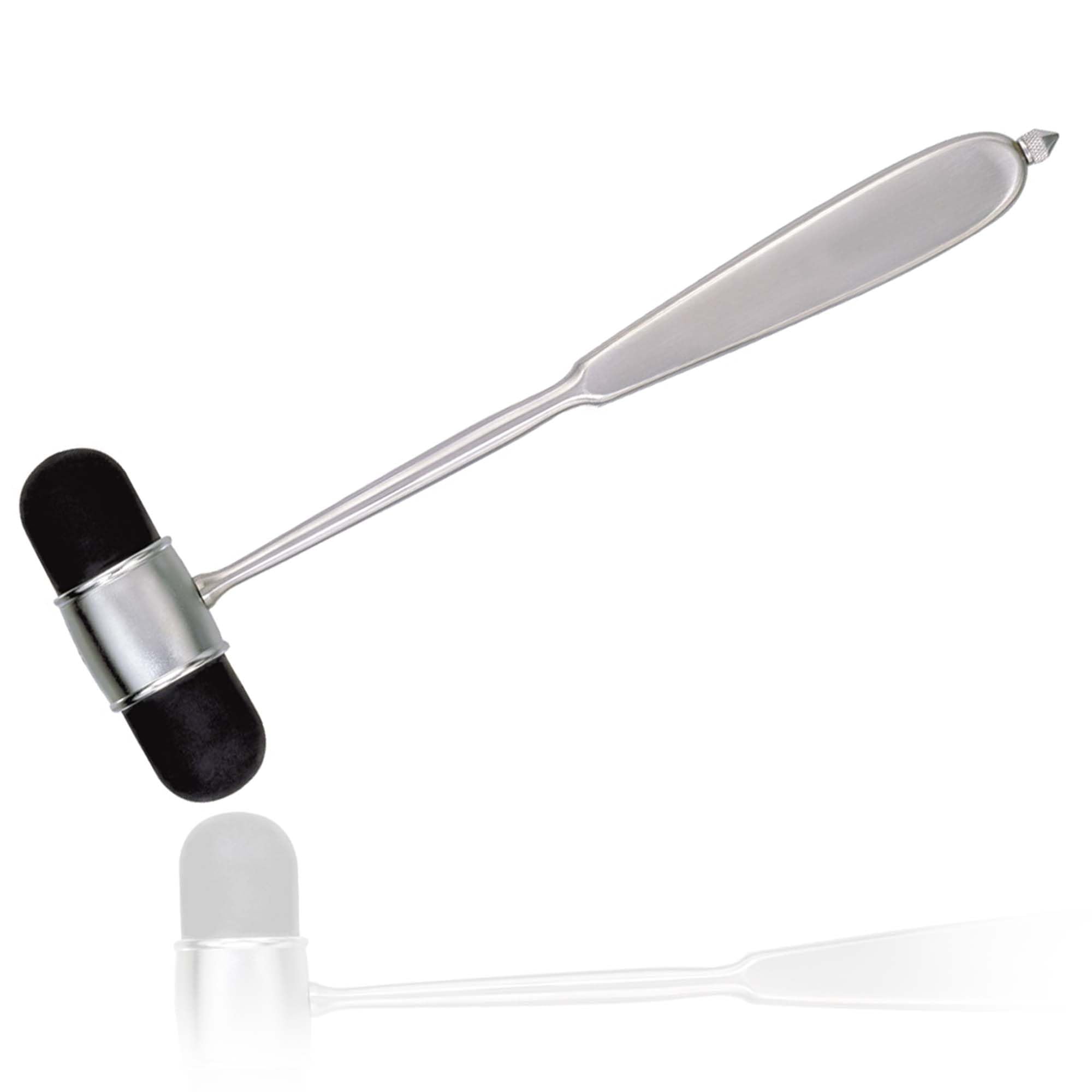 AAProTools Professional-Grade Dejerine 20cm Neurological Reflex Hammer Black