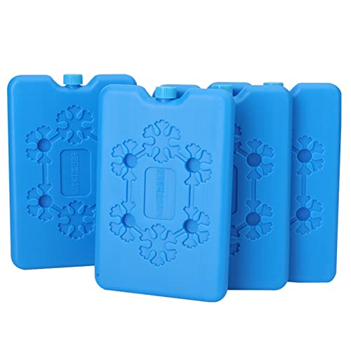 6 Pack Blue Ice Packs for Lunch Box ,Original Cool Pack, Slim & Long-Lasting Ice Pack for your Lunch or Cooler Bag