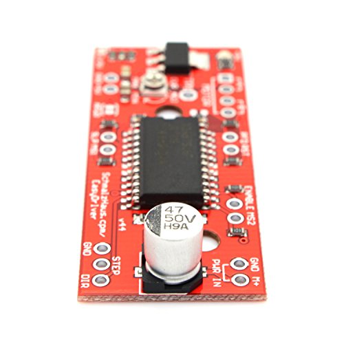 Treedix EasyDriver Shield Stepper Motor Driver with Single Row Pin Headers Compatible with Arduino (5pcs)