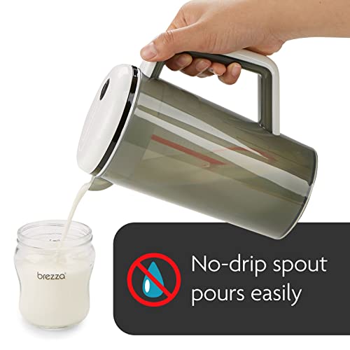 Baby Brezza One Step Motorized Baby Formula Mixer Pitcher β No Air Bubble Electric Mixing For Infant Formula Powder For Baby Bottles - Large Capacity, Mix 28oz Of Formula - Portable For Travel
