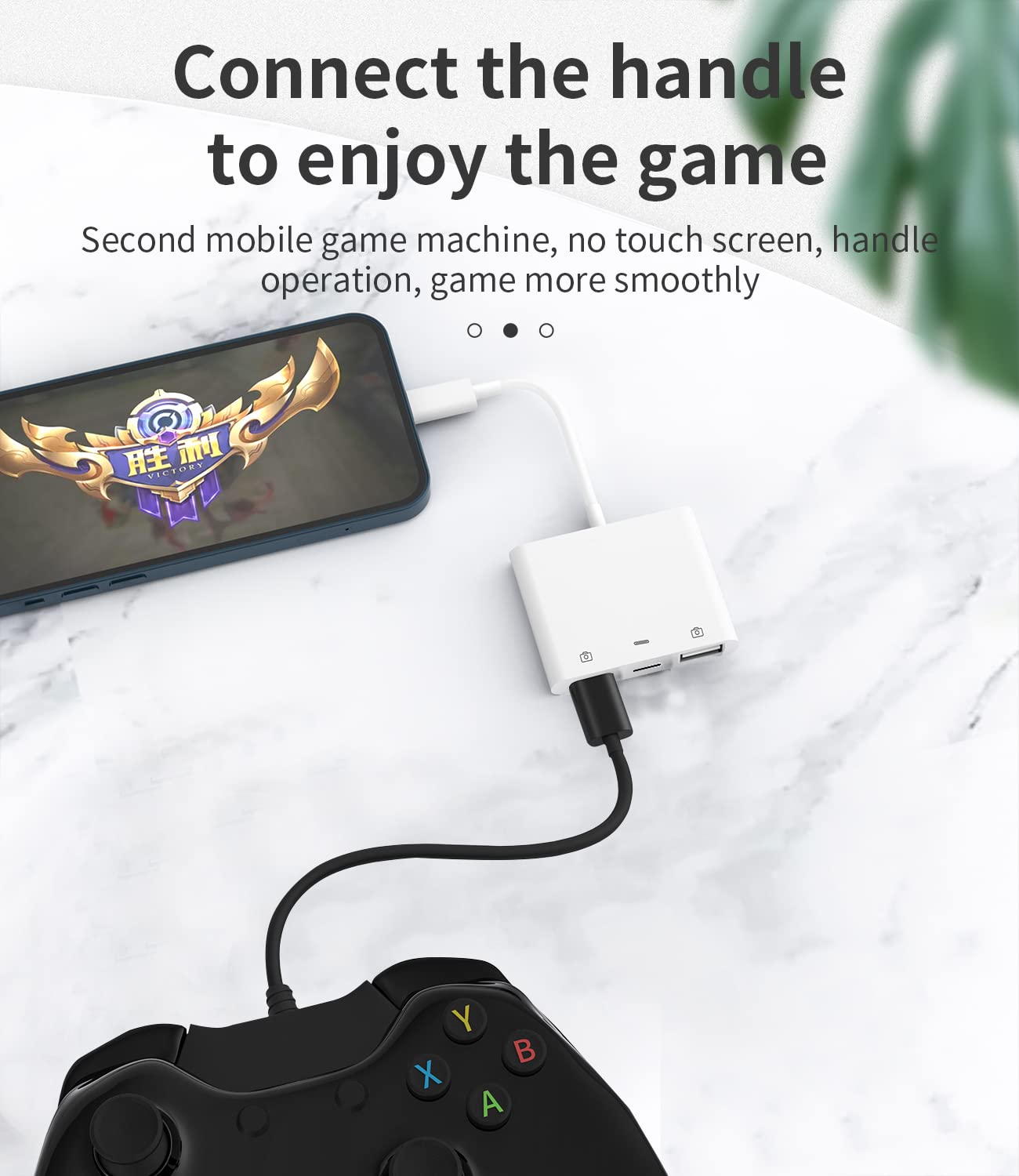 Apple Certified Lightning Male to USB Female Adapter OTG and Charger Cable for iPhone 11 12 Mini max pro xs xr x se 7 8plus Ipad air A Camera Memory Stick Flash Drive Cord Converter Charging Splitter