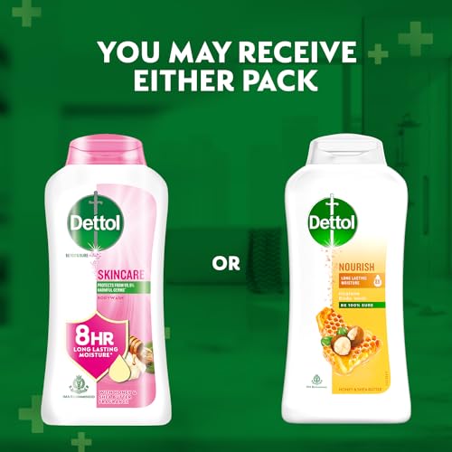 Dettol Body Wash and shower Gel, Nourish - 250ml