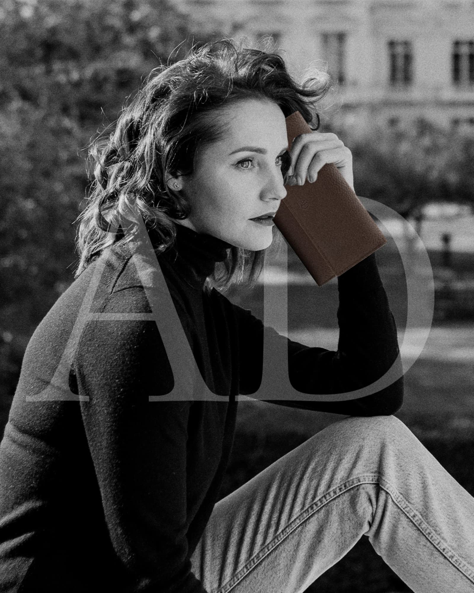 Access Denied Trifold Clutch RFID Wallets For Women - Large Capacity Womens Wallet Coin Pouch Leather Organizer With Checkbook Cover Gifts For Women