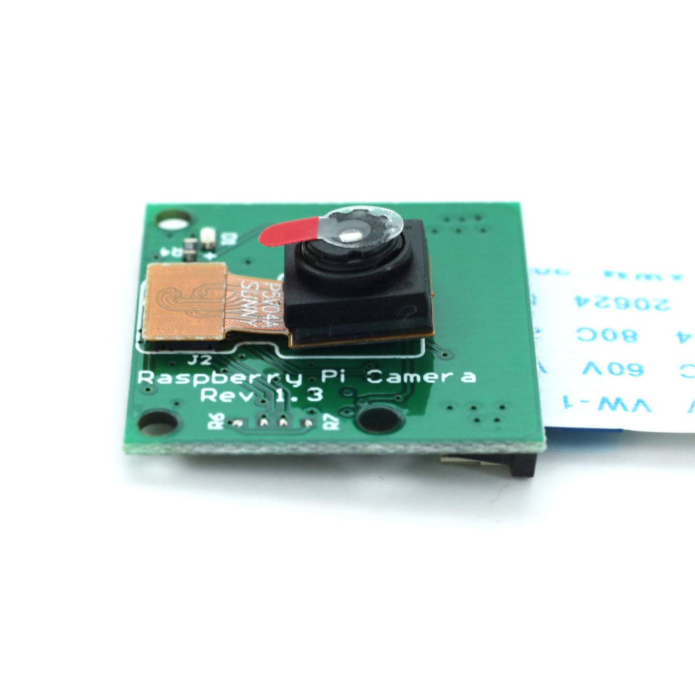 DEVMO 2 Pcs 5 Million Pixels CSI Interface Camera Module with 15cm 6 Inch Flexible Cable Compatible with Raspberry Pi 3, 3B+, 4 and Model A/B/B+