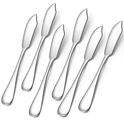 AOOSY Butter Knife, Mini 5.91 inches Stainless Steel Butter Spreader, Packs Of 6